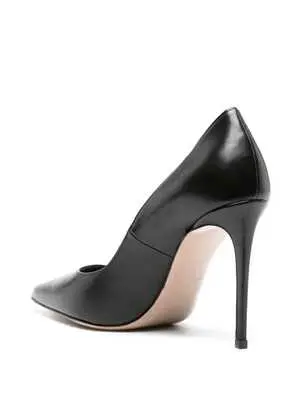 LE SILLA Eva Leather Pumps - Black