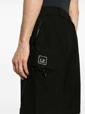 C.P. COMPANY Logo-print Cargo Shorts