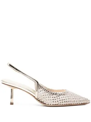LE SILLA Gilda 60mm Slingback Pumps - Gold