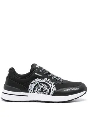 Just Cavalli Tiger Head-print Sneakers