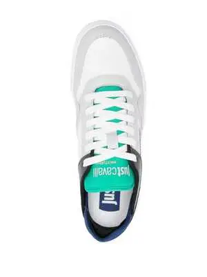 Just Cavalli Logo-print Panelled Sneakers