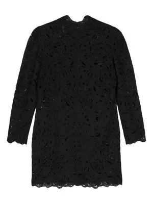 Isabel Marant Étoile Daphne Broderie-anglaise Minidress - Black
