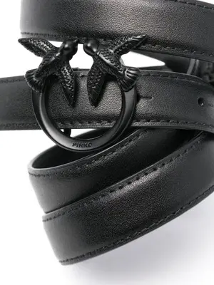 Pinko Love Birds-buckle Thin Belt