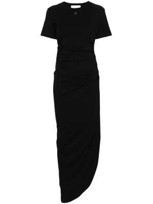 Giuseppe Di Morabito Draped Maxi T-shirt Dress