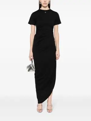 Giuseppe Di Morabito Draped Maxi T-shirt Dress