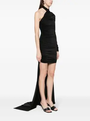 Giuseppe Di Morabito Asymmetric Draped Mini Dress