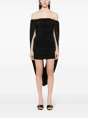 Giuseppe Di Morabito Off-shoulder Draped Mini Dress