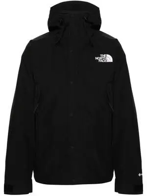The North Face Logo-embroidered Hooded Jacket - Black