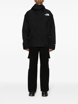 The North Face Logo-embroidered Hooded Jacket - Black
