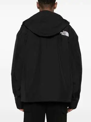 The North Face Logo-embroidered Hooded Jacket - Black