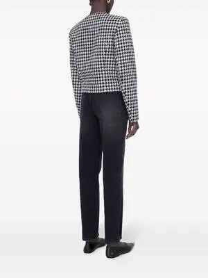 ANINE BING Cara Houndstooth Blazer
