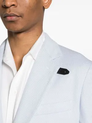 Brioni Single-breasted Silk Blend Blazer
