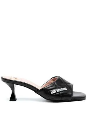 Moschino Quilted Sandals