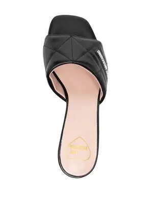 Moschino Quilted Sandals