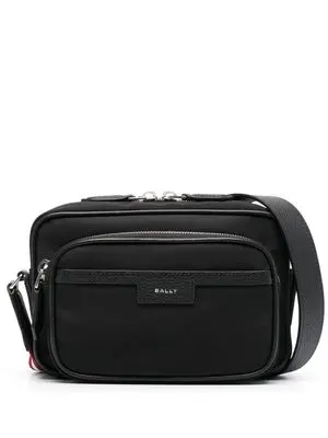 Bally Code Messenger Bag - Black
