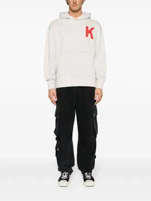 Kenzo Lucky Tiger Logo-embroidered Hoodie