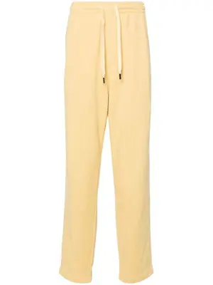 MARANT Mailesco Logo-flocked Track Pants - Yellow