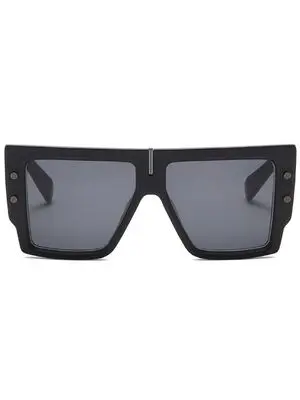 Balmain B-grand Oversized Sunglasses - Black