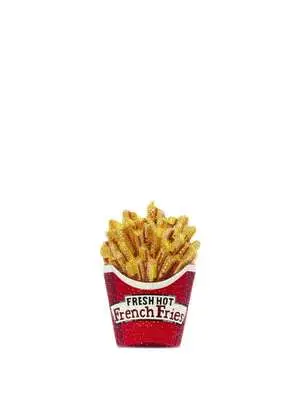 Judith Leiber French Fries Crystal-embellished Clutch - Yellow