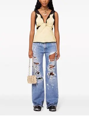 Rabanne 1969 Raffia Shoulder Bag