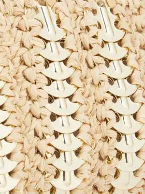 Rabanne 1969 Raffia Shoulder Bag