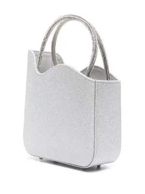 LE SILLA Ivy Glitter Tote - Silver