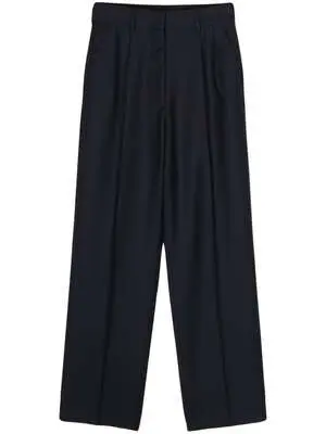 BLAZÉ MILANO Pleated Tailored Trousers - Blue