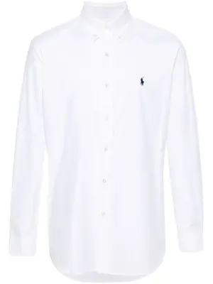 Polo Ralph Lauren Polo Pony-embroidered Poplin Shirt - White