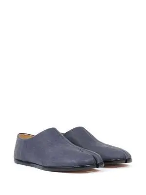 MAISON MARGIELA Tabi Leather Babouche Shoes - Blue