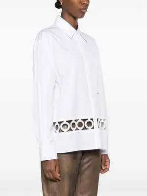 Dsquared2 Ring-hardware Cotton Shirt