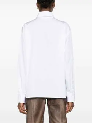 Dsquared2 Ring-hardware Cotton Shirt