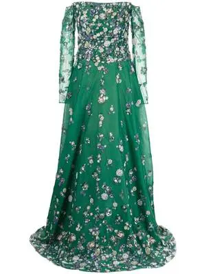Saiid Kobeisy Sheer Evening Dresses