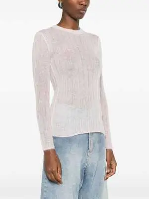 Kenzo Ribbed Open-knit Jumper