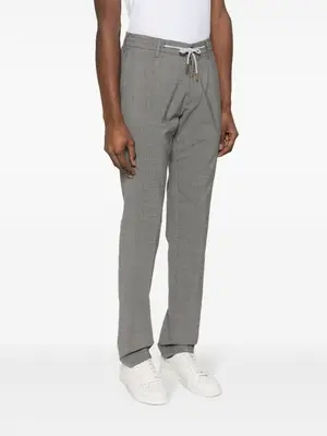 Eleventy Pressed-crease Trousers
