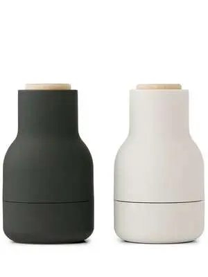 AUDO Bottle Grinder Ceramic Salt And Pepper Mill - Grey