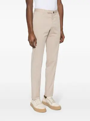 Incotex Pressed-crease Trousers - Neutrals