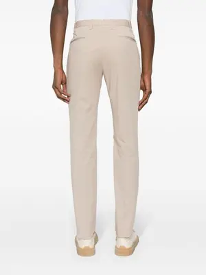 Incotex Pressed-crease Trousers - Neutrals
