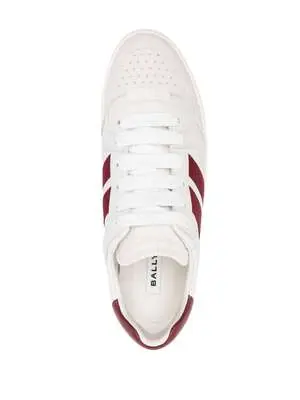 Bally Raise Leather Sneakers - White