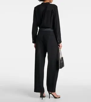 Stella McCartney Wool Tuxedo Trousers
