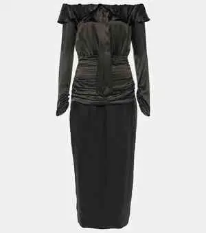 Alessandra Rich Flared Cocktail Dresses