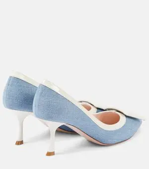 ROGER VIVIER Viv' In The City Pumps - Blue