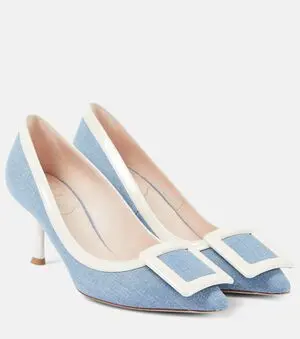 ROGER VIVIER Viv' In The City Pumps - Blue