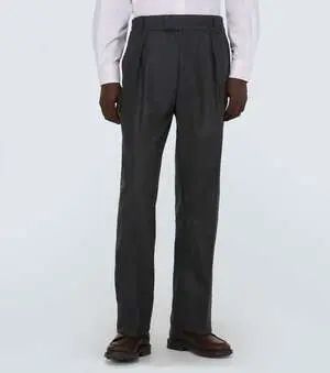 Loro Piana Wool And Cashmere Pants