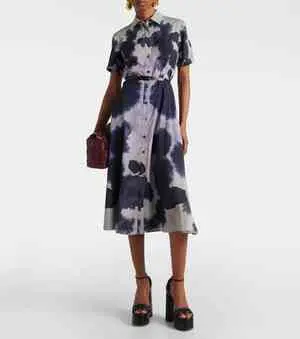 Altuzarra Kiera Printed Midi Dress