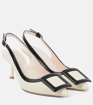 ROGER VIVIER Viv' In The City Slingback Pumps - Multicoloured