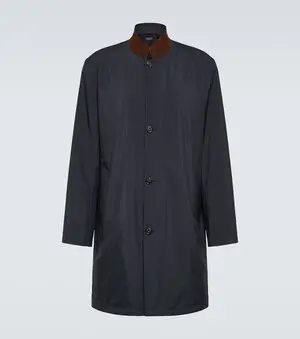Loro Piana Sebring Technical Coat - Blue