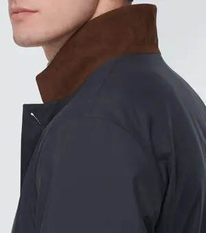 Loro Piana Sebring Technical Coat - Blue