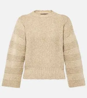 Loro Piana Mashu Striped Cashmere Sweater