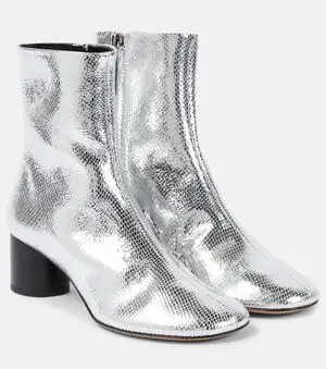 Isabel Marant Etoile Round Toe Booties