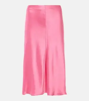 Pink Midi Skirts